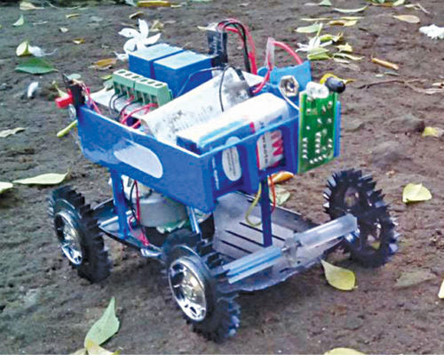 Simple Obstacle-Avoiding Robot – TOMSON ELECTRONICS