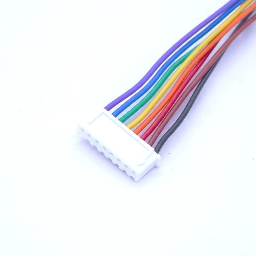 8-Pin JST XH 2.54mm Female Connector with 30cm Wire – High-Retention L ...
