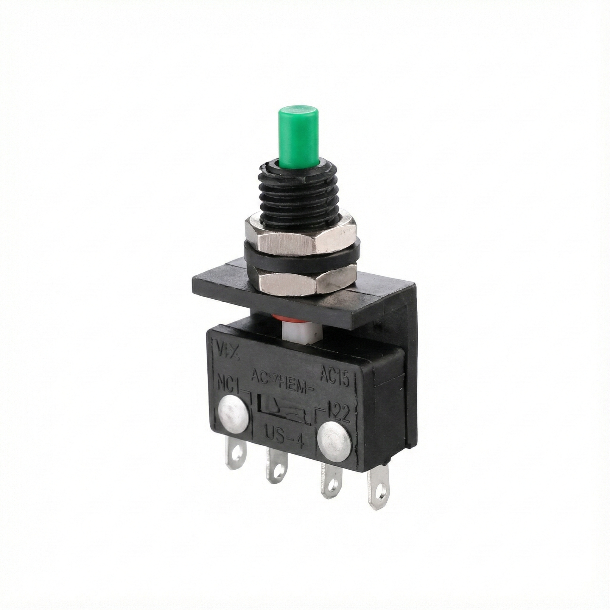 PMS-1 Green – Panel Mount Push Switch for Reliable Control – Tomson ...