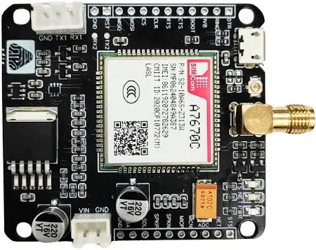 SIMA7670C 4G/LTE GSM Development Board V1.1 for IoT – Tomson Electronics