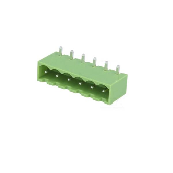 XY2500 Series 6-Pin Right Angle Male PCB Header – 5.08mm Pitch PCB Mou ...
