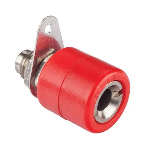 BS5 Banana Connector – Red Panel Mount Terminal – Tomson Electronics