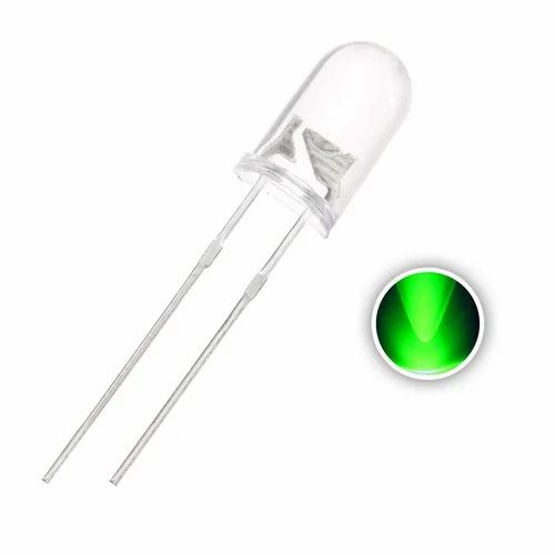 LED 5mm White/Green – Tomson Electronics