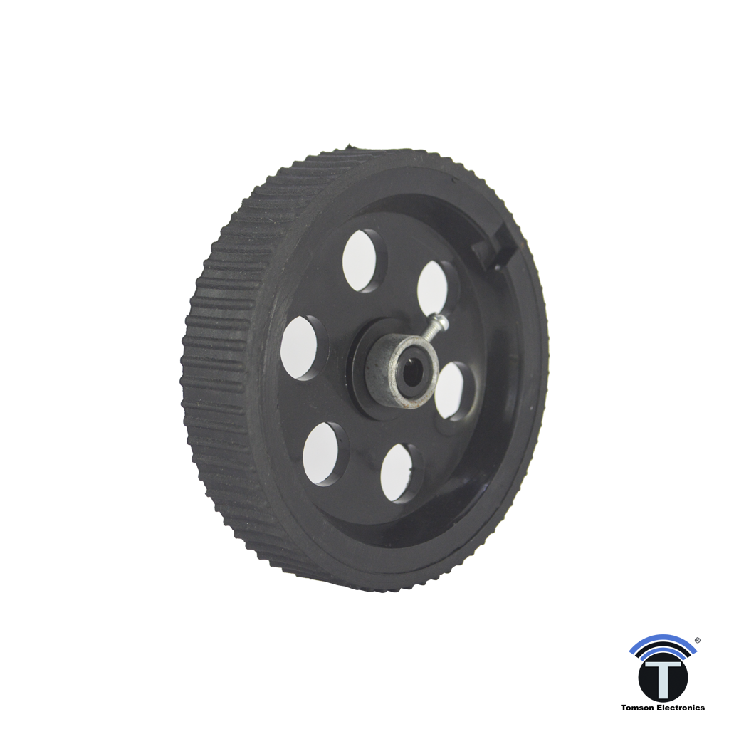 Wheel for Robotics 10 cm x 2 cm – Tomson Electronics