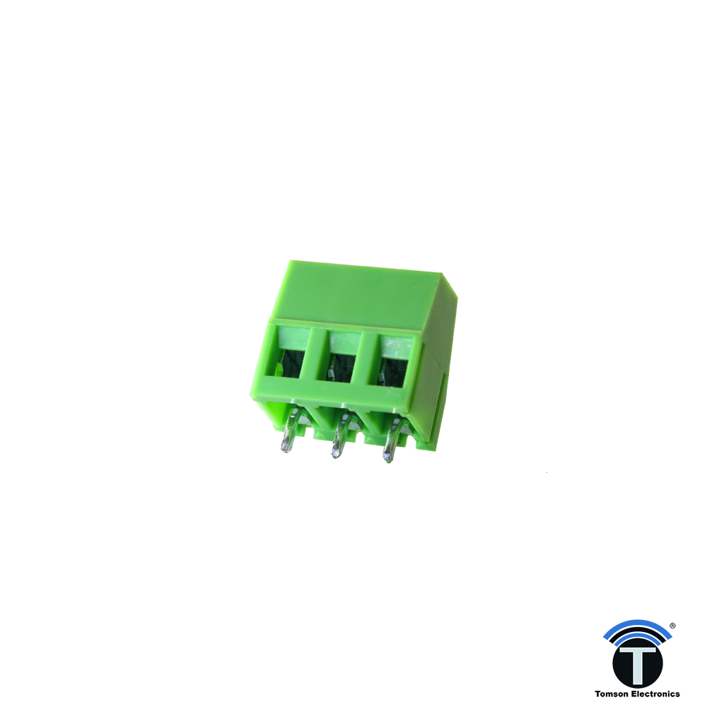 Buy 3 Pin Pcb Mount Screw Terminal Block Connectors Online – Tomson Electronics
