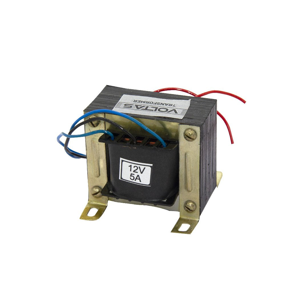 12V 5A Center Tapped Step Down Transformer 230V AC to 12-0-12V AC ...
