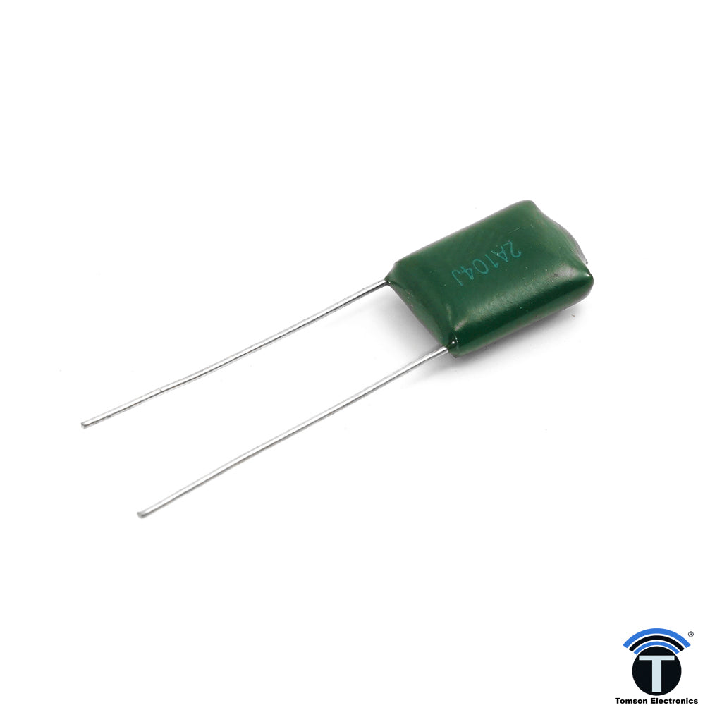 0.1 uF/100 V Polyester Film Capacitor – TOMSON ELECTRONICS