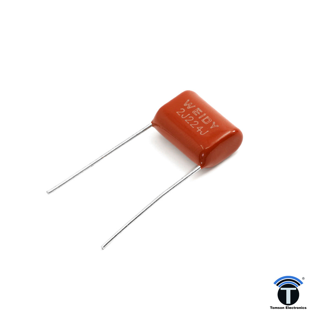 0.22 uF/630 V Polyester Film Capacitor – Tomson Electronics