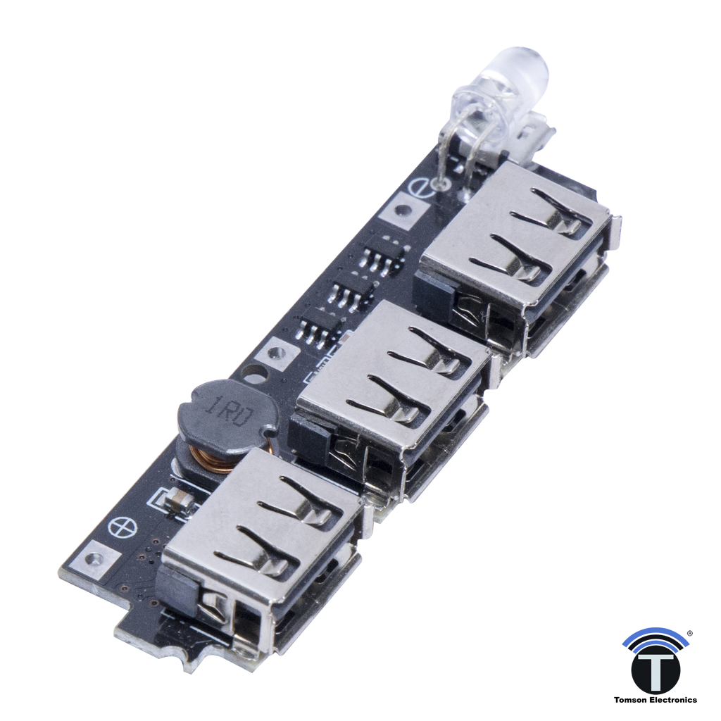 3 USB Power Bank Module – Tomson Electronics