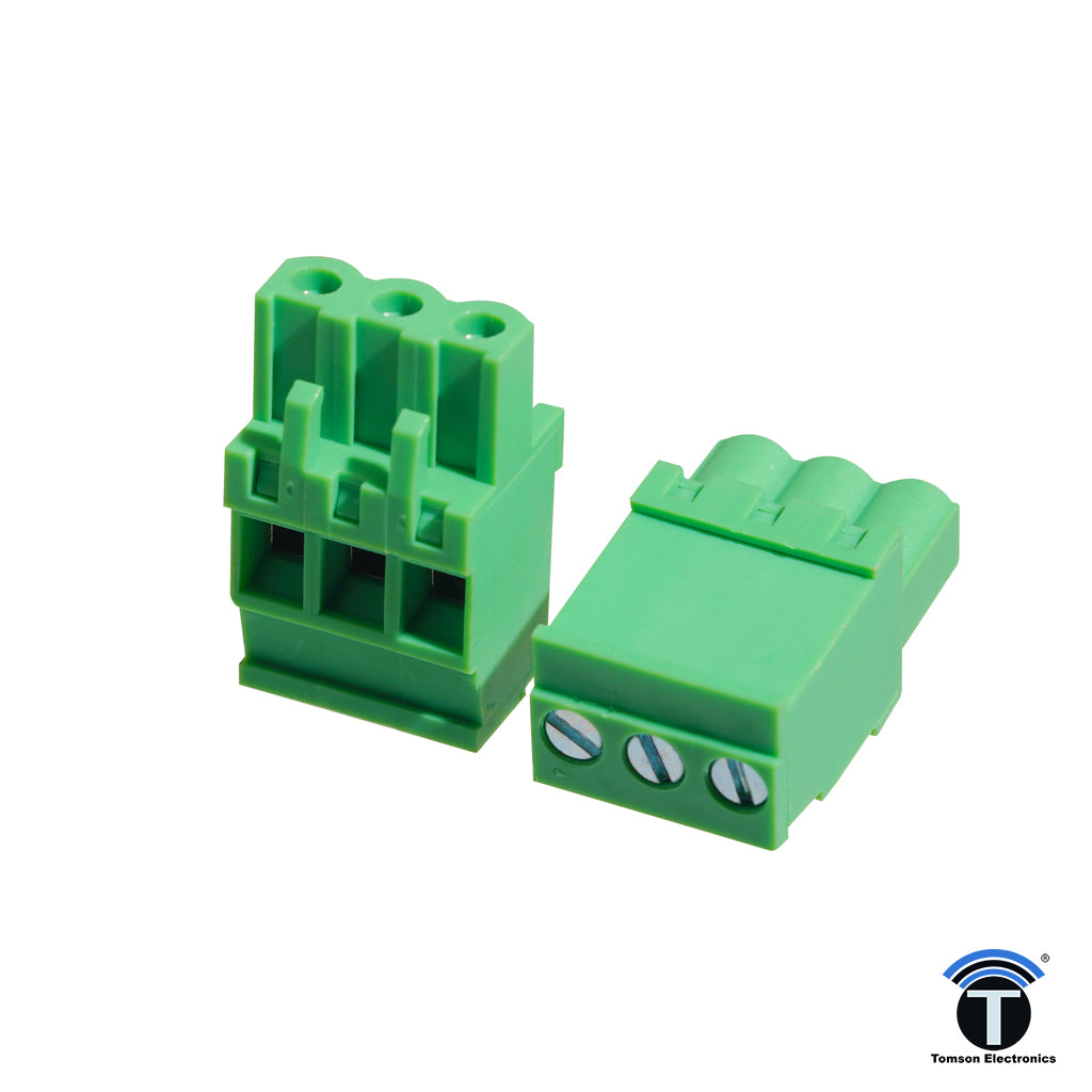 XY-2500 3Pin Female R/A – TOMSON ELECTRONICS