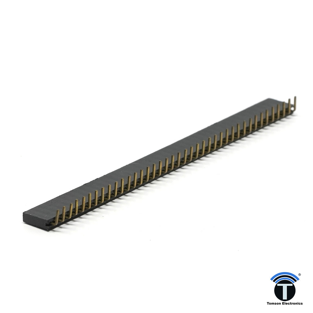 40X1 Female Berg Strip Right Angle – Tomson Electronics