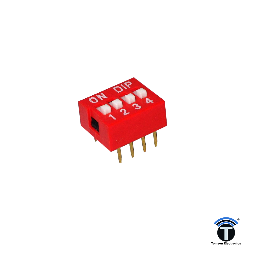 4 Way Dip Switch – Tomson Electronics