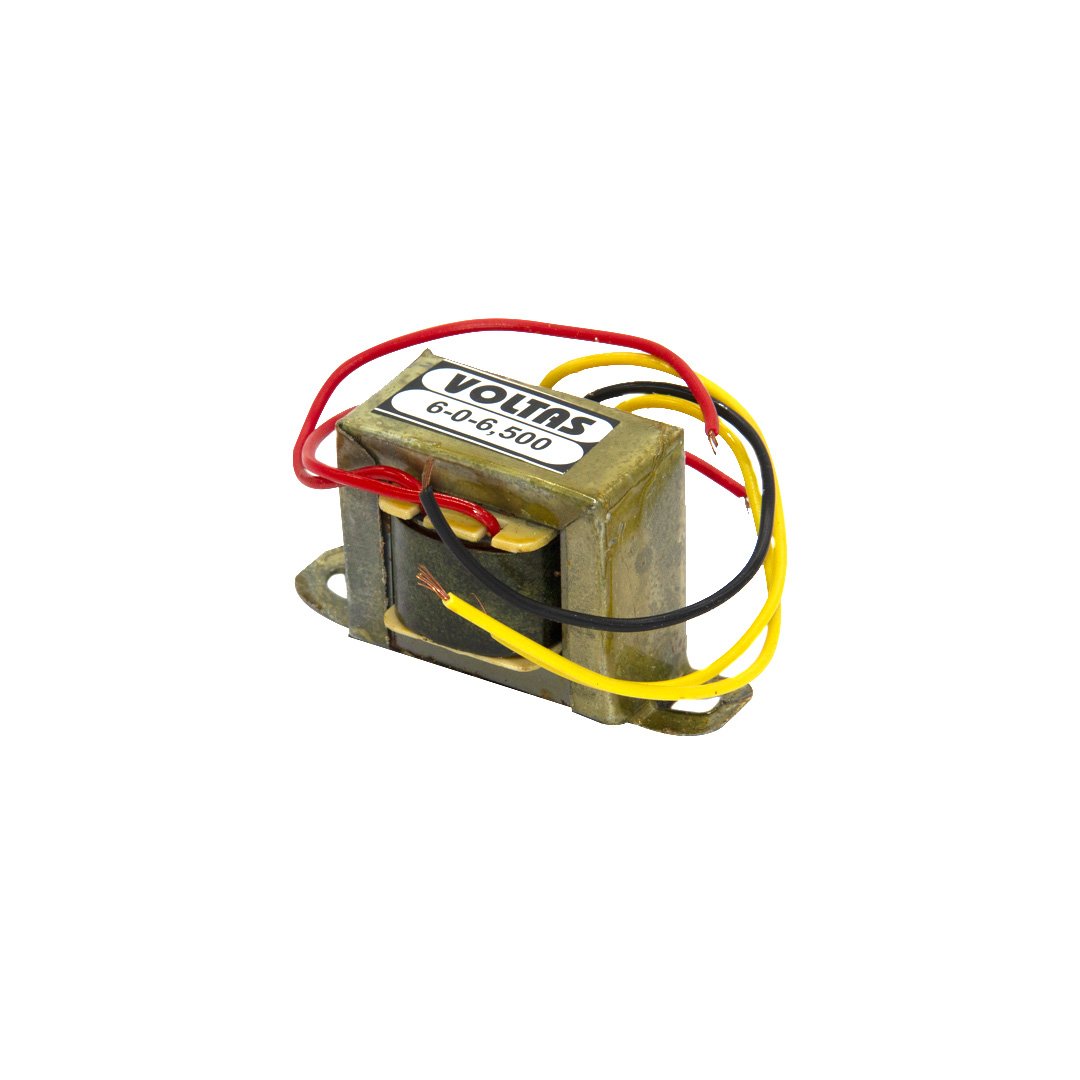 6V 500mA Center Tapped Step Down Transformer 230V AC to 6-0-6V AC ...