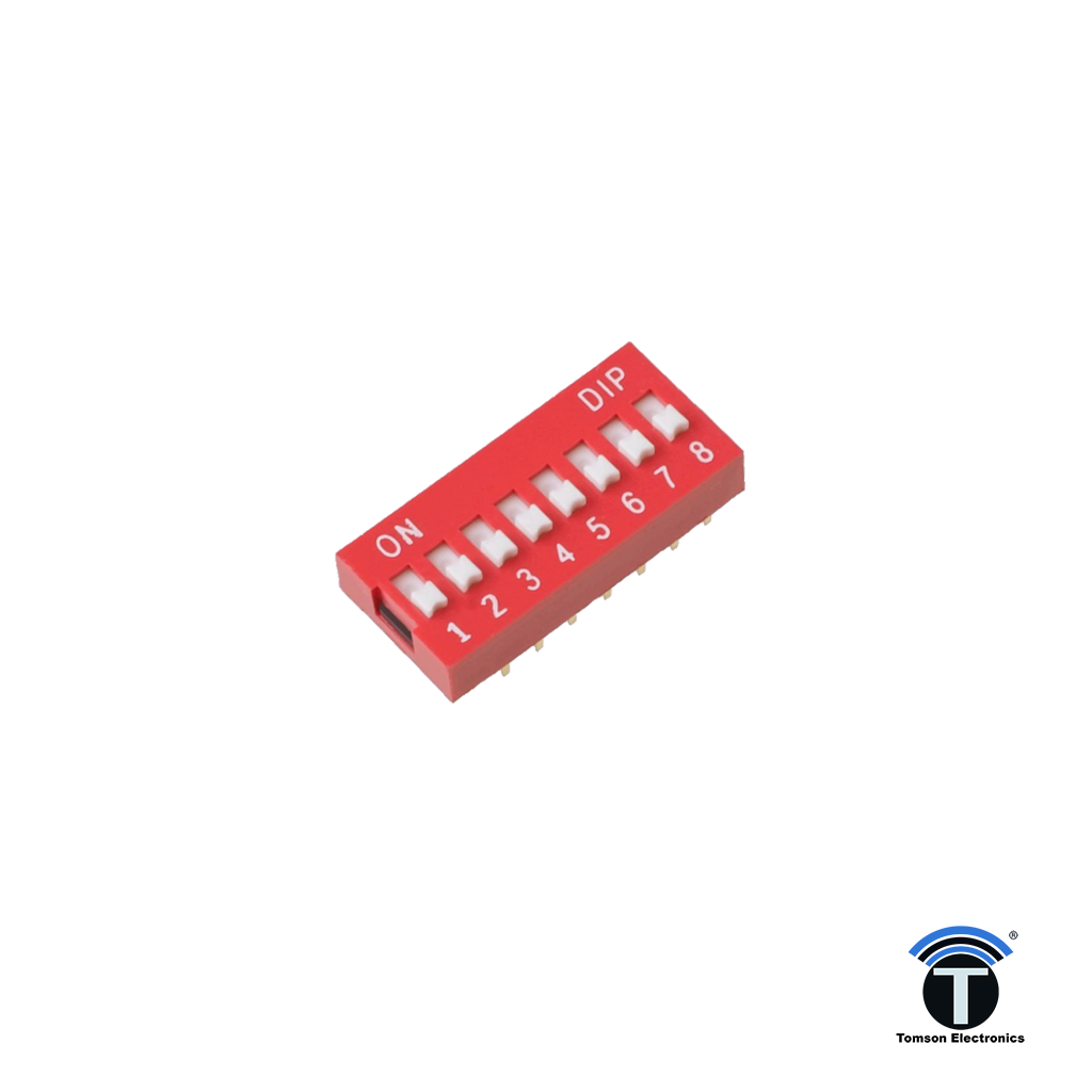 8 Way Dip Switch – TOMSON ELECTRONICS