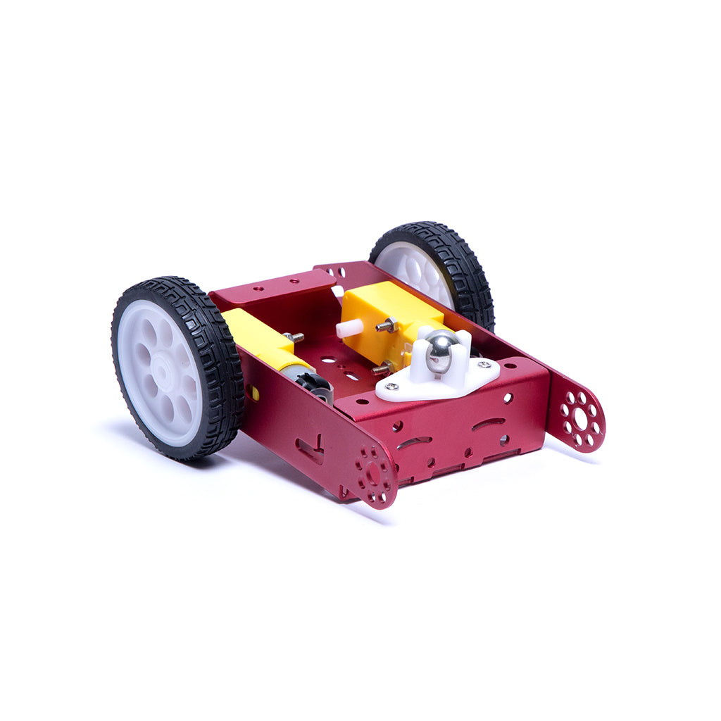 Red 2 Wheel Aluminum Smart Robot Car Chassis Kit – TOMSON ELECTRONICS