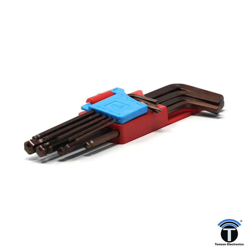 Taparia Long Allen Key Set KBHM9L – TOMSON ELECTRONICS