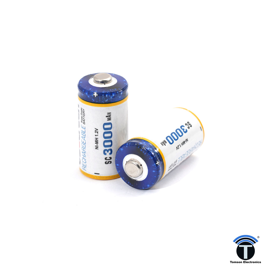 Battery Rechargeable 3000MAH C – TOMSON ELECTRONICS