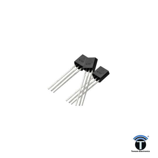 Transistor BC 557 PNP (PVC Package) CDIL – Tomson Electronics
