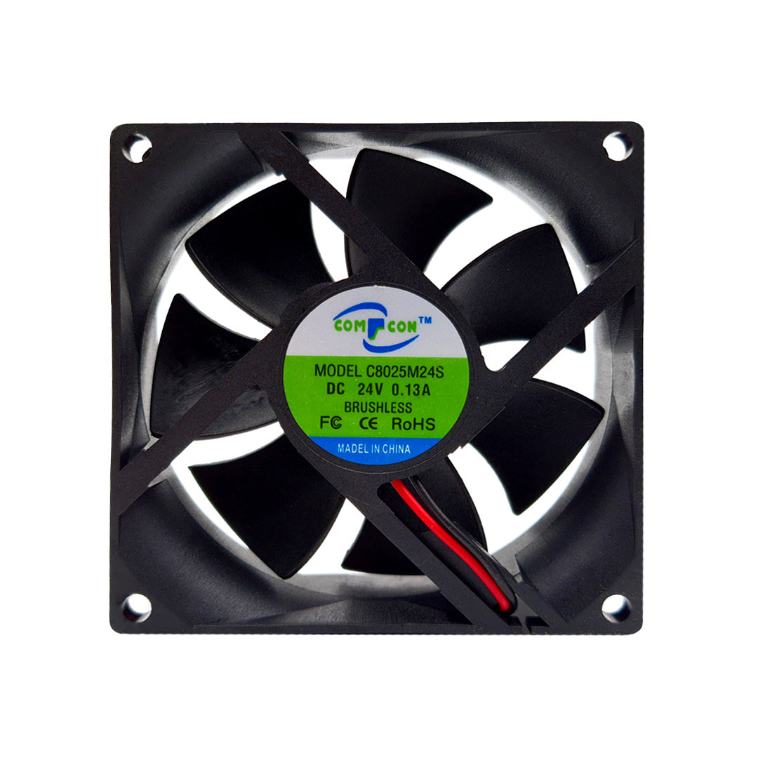 3inch 24V DC 0.13A Brushless Cooling Fan C8025M24S – TOMSON ELECTRONICS