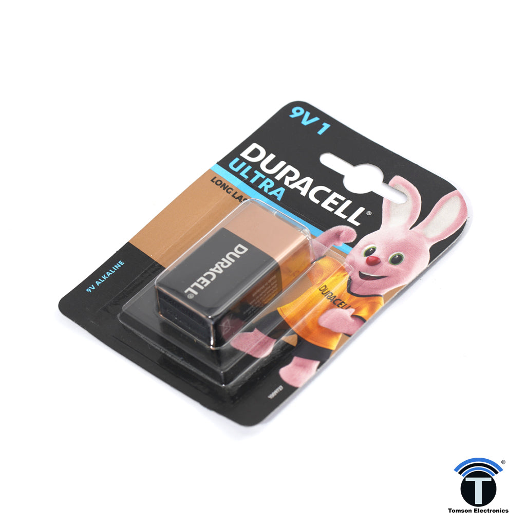 9V Duracell Ultra Battery 1Pcs – Tomson Electronics