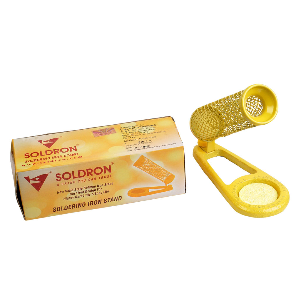 Deluxe Soldering Iron Stand Soldron – TOMSON ELECTRONICS