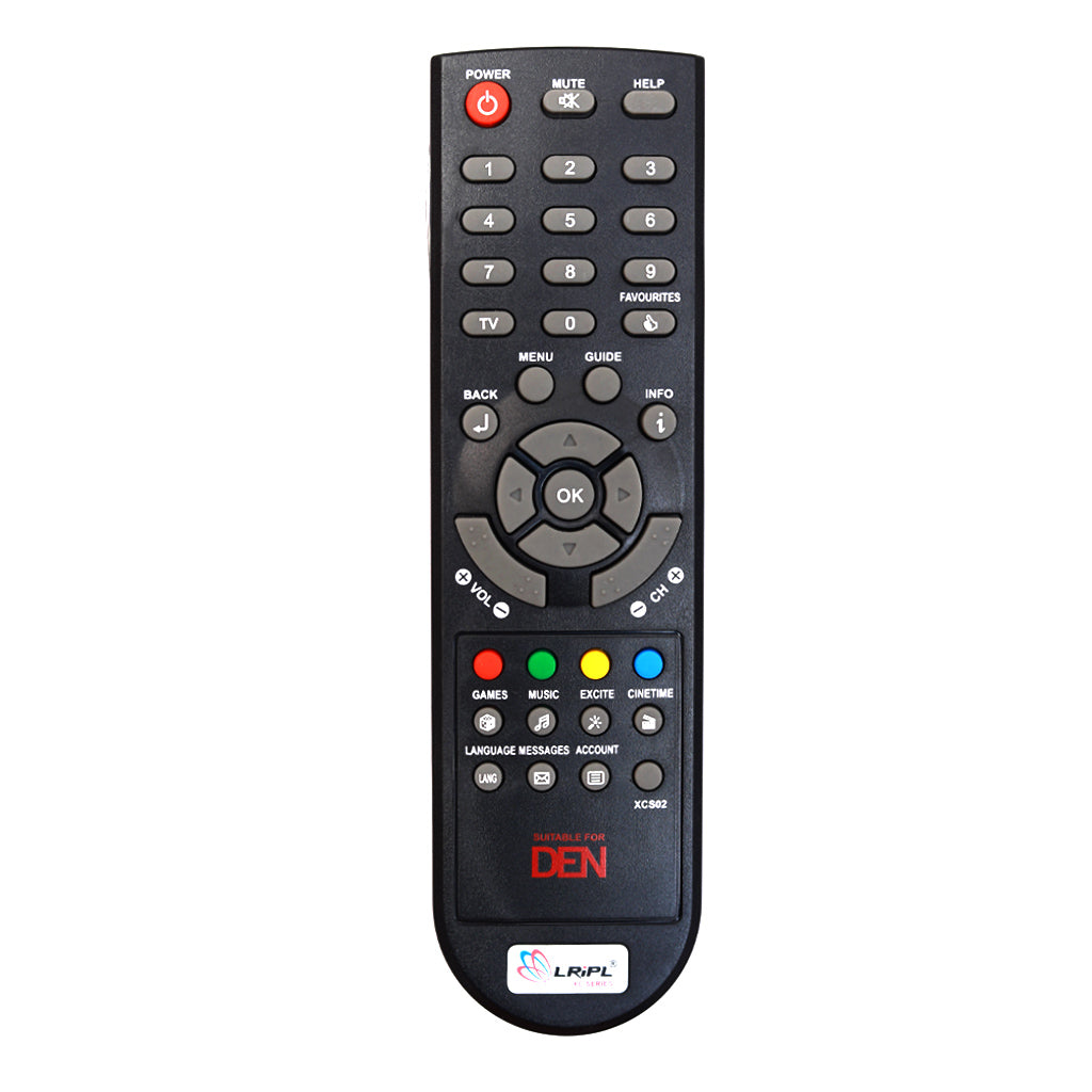 Den HD Set Top Box Replacement Remote Control – TOMSON ELECTRONICS