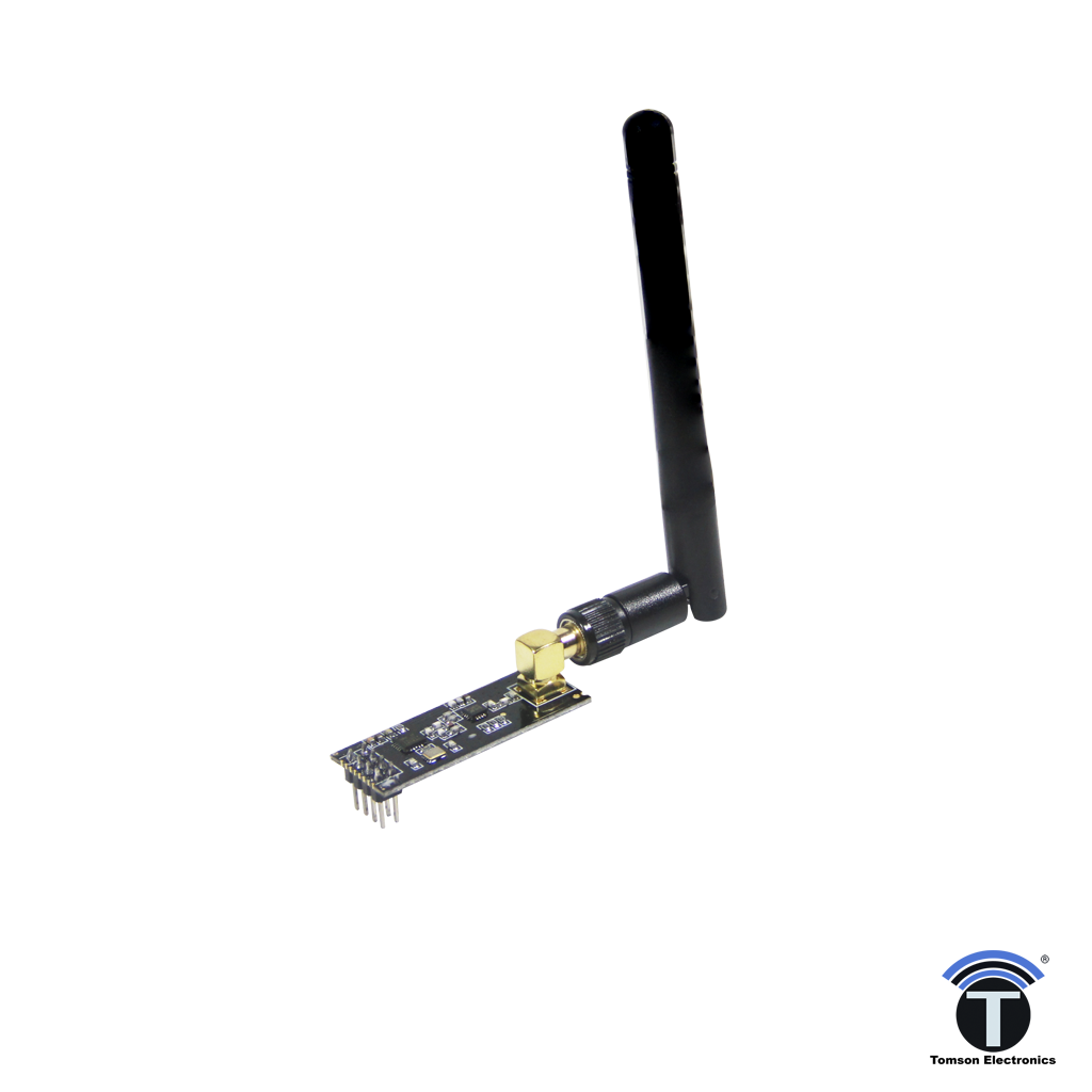2.4GHz Transceiver NRF 24L01 (2DB Antenna) – Tomson Electronics