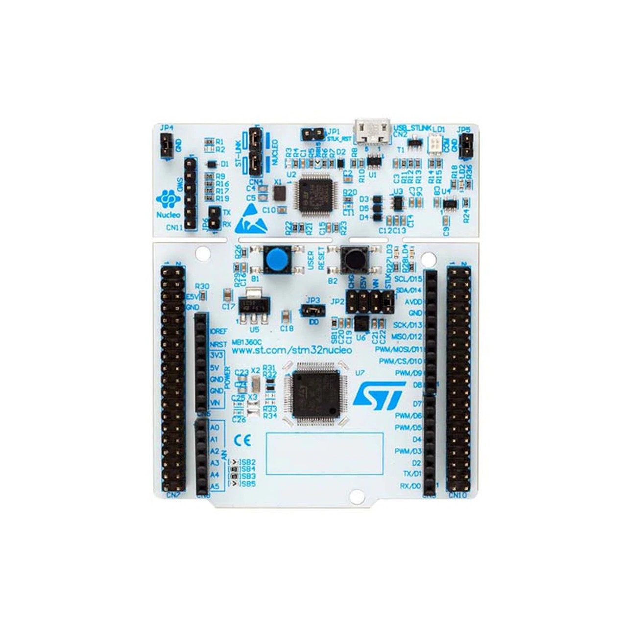 NUCLEO-64 STM32G071RBT6 Development Board Arduino – TOMSON ELECTRONICS