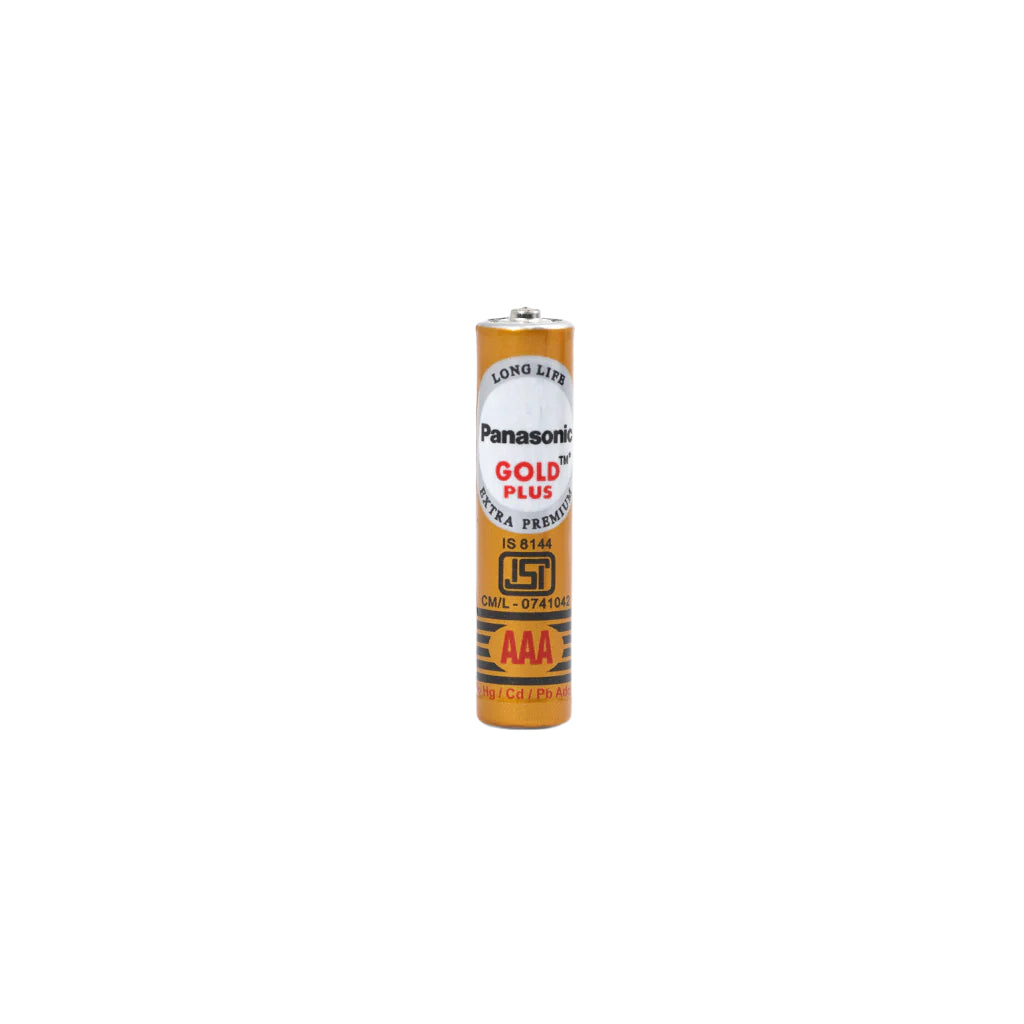 AAA 1.5V Panasonic Gold Plus Battery 1Pcs – Tomson Electronics