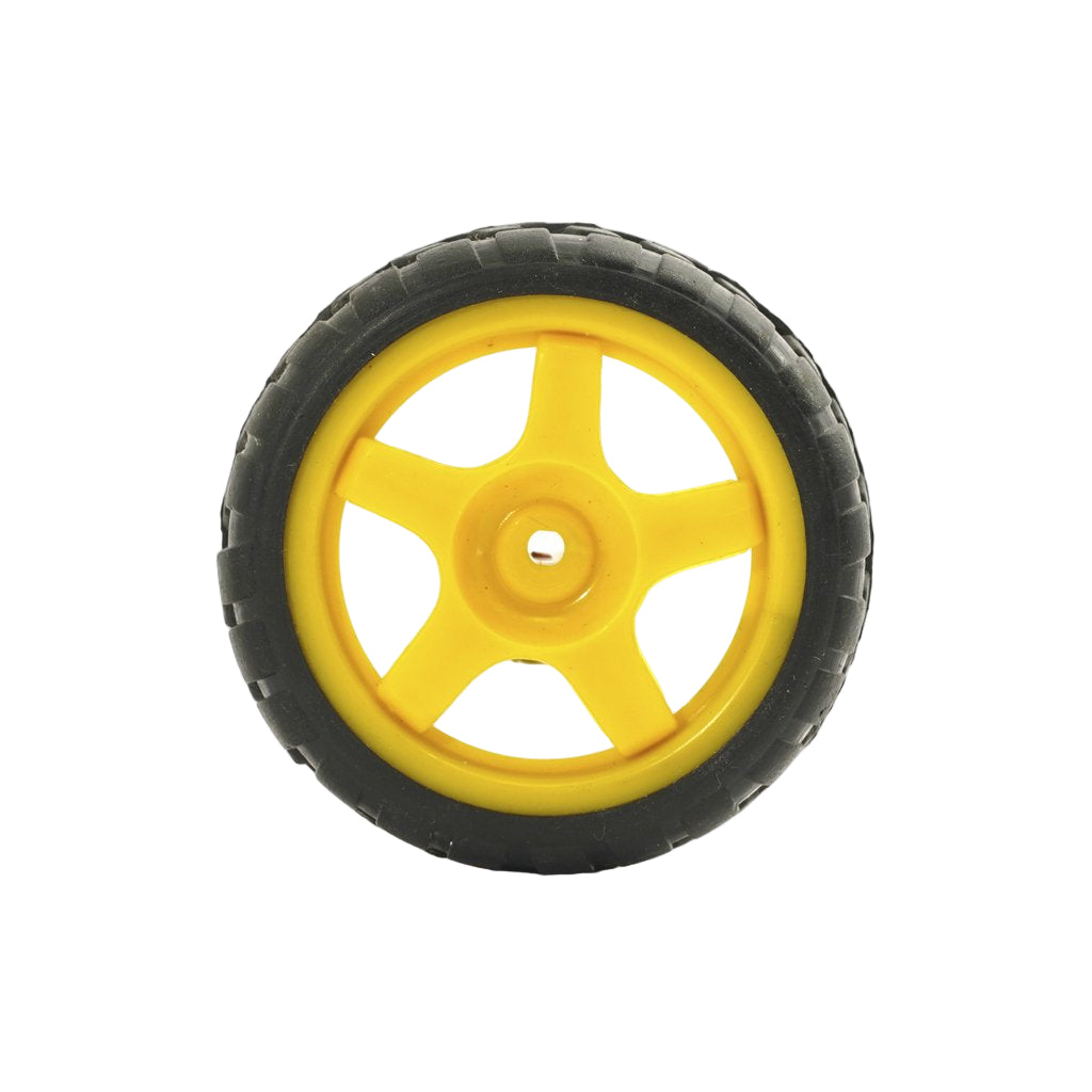 Robotic BO Motor Wheel Yellow 6.5CM X 2.7CM – TOMSON ELECTRONICS