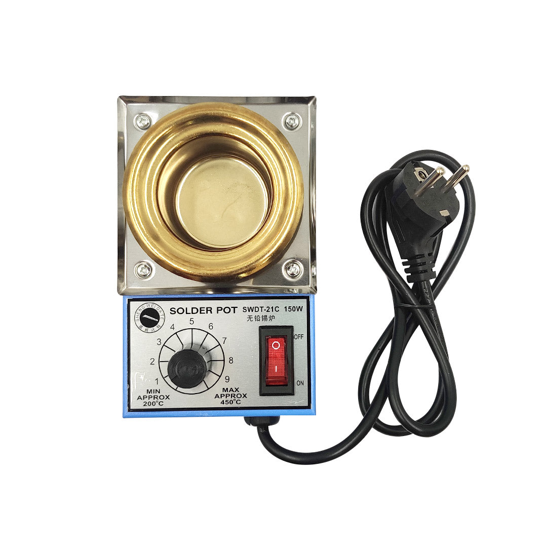 Soldering Pot 150W 220VAC 200°C - 450°C SWDT-21C – Tomson Electronics