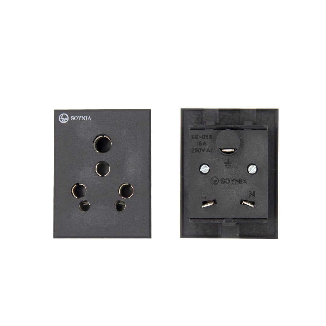 Soynia SE-055 250VAC 15A Power Socket – TOMSON ELECTRONICS