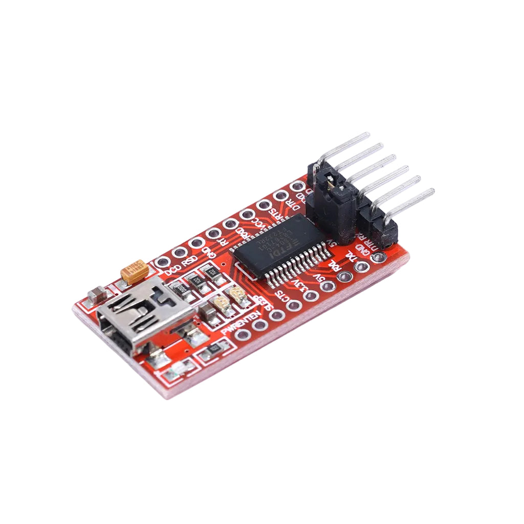 Mini USB to TTL FT232RL | 6 Pins | 3.3V , 5V – TOMSON ELECTRONICS