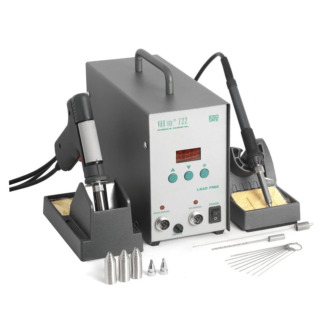 VAR TECH 722 90W 200°C-480°C ESD Safe Soldering Desoldering Tool ...