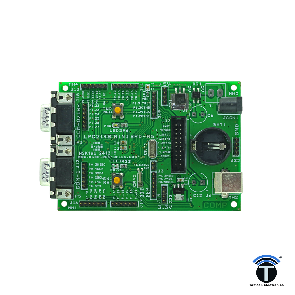 ARM 7 LPC 2148 Development Board – Tomson Electronics