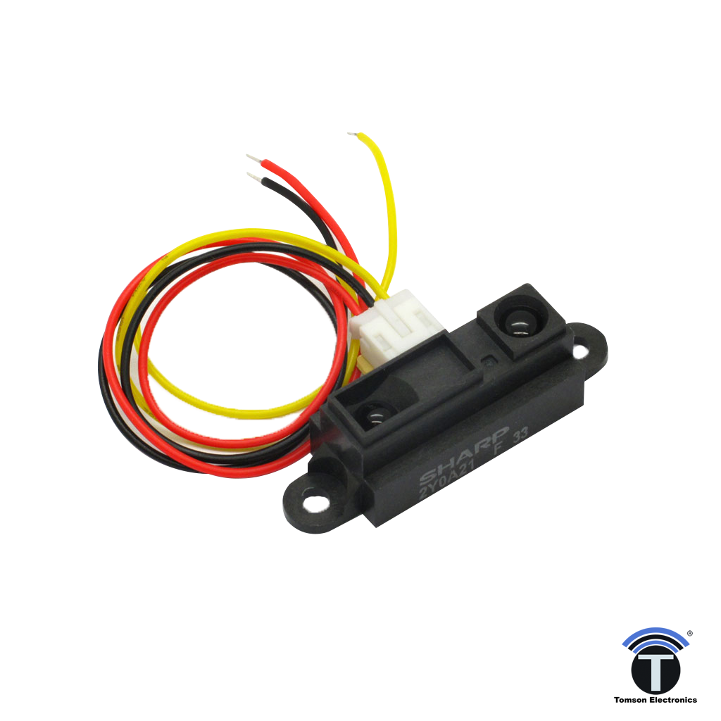 Sharp GP2Y0A21YK0F IR Analog Distance Sensor – TOMSON ELECTRONICS