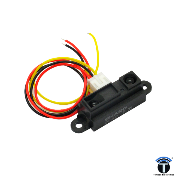 Sharp GP2Y0A21YK0F IR Analog Distance Sensor – TOMSON ELECTRONICS